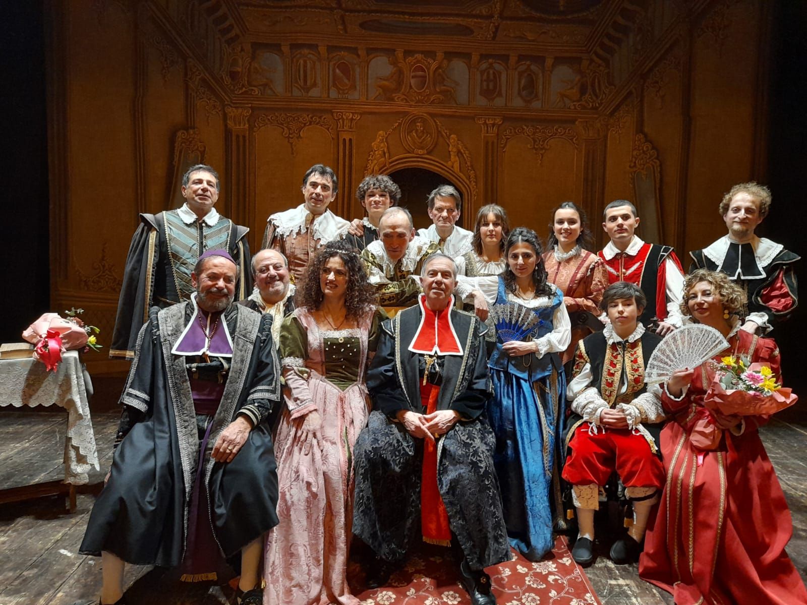 Il Cardinale Lambertini trionfa, grande La Filodrammatica Umbra